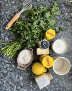 Sauce anglaise traditionnelle au persil (British parsley sauce) - Chez ...