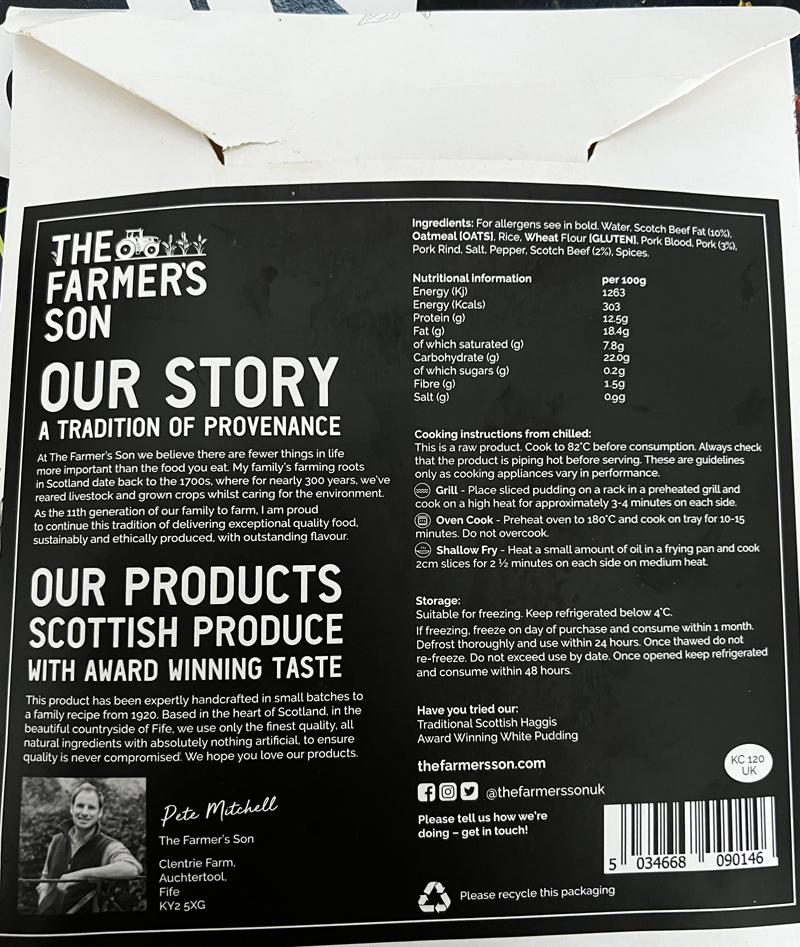 Tout savoir sur le Black Pudding (boudin noir) - Chez Becky et Liz ...